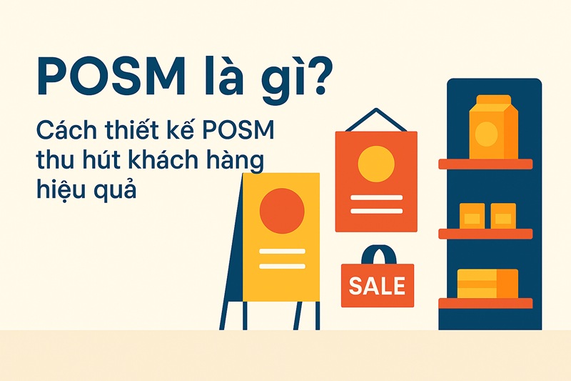 POSM là gì? Cách thiết kế POSM thu hút khách hàng hiệu quả - Khóa học ...