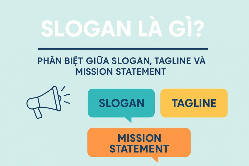 Slogan là gì? Phân biệt giữa slogan, tagline và mission statement ...